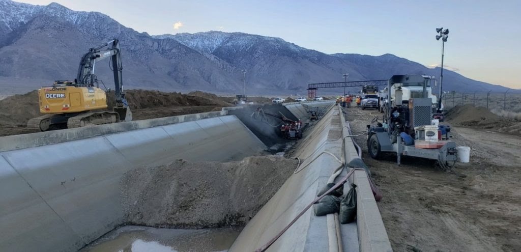 LADWP PRESS RELEASE - Water Flowing through Aqueduct Following ...